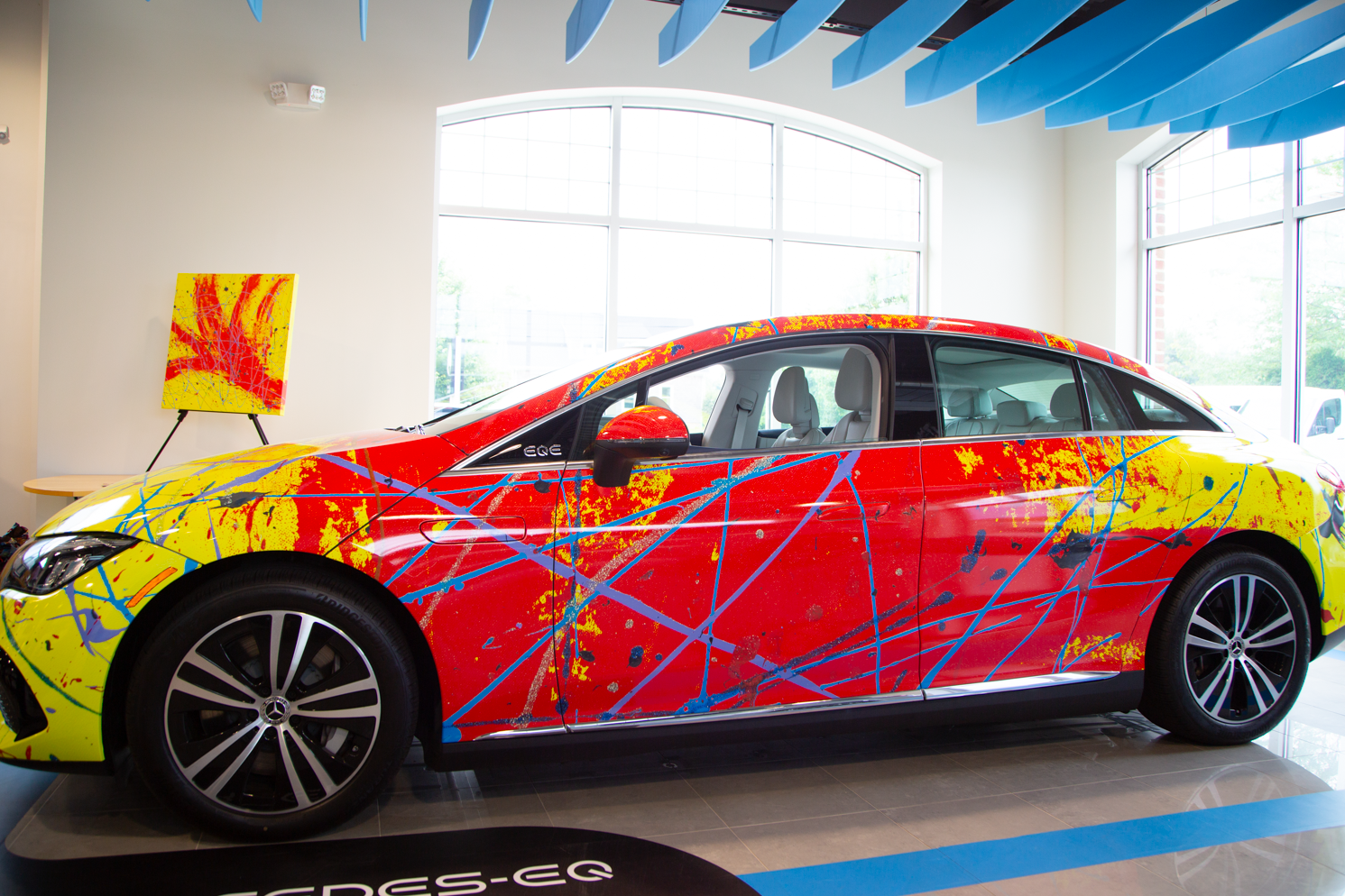 Houston Artist Jumper Maybach Creates One-Of-A-Kind Mercedes-Benz Art ...